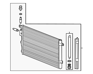 2016-2020 Buick Envision Air Conditioning Condenser 84690761 ...