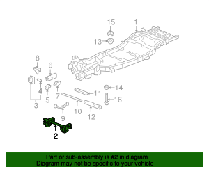 2007-2014 GM Front Frame Kit 15790389 | TascaParts.com