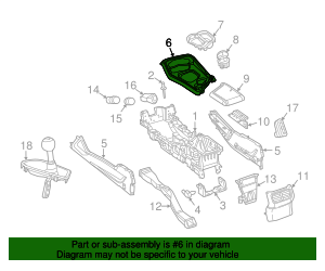 2019-2023 Dodge Challenger Bezel 5PG721VXAD | Mopar Parts Canada