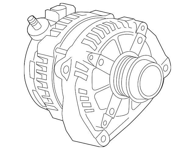 2021-2022 GM Alternator 84677896 | GMPartsDirect.com