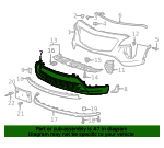 2019-2023 Cadillac XT4 Front Lower Bumper Cover 84542337 GM ...