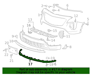 23507084 - Front Bumper Secondary Shutter 2019-2023 Cadillac XT4 ...