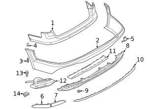 2020 Audi A4 allroad Lower Cover 8W9-807-527-MX3 | Audi OEM Parts