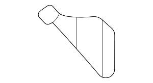 2020-2024 Volkswagen Atlas Cross Sport Rail End Filler 3QF-803-776-A ...