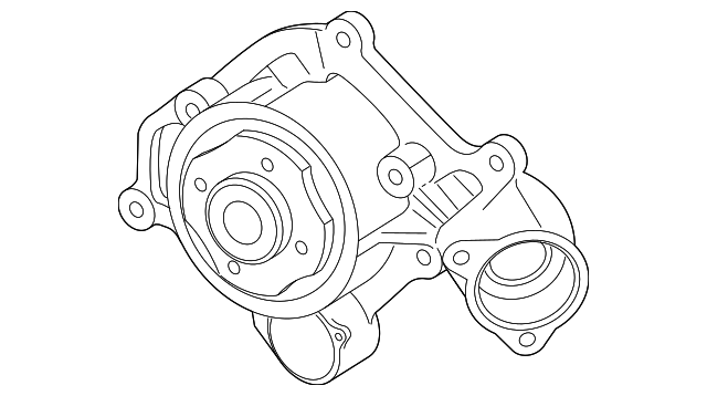 06M-121-013-D - Water Pump 2018-2023 Audi | Audi OEM Parts