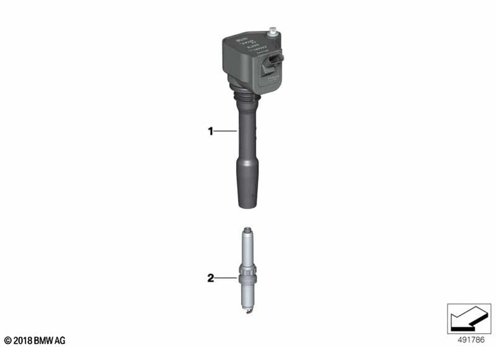2021-2025 BMW Ignition Coil 12139453463 | Retail Performance Auto Parts
