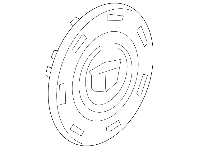 19431594 - Hub Cap 2009-2014 Cadillac | AutoNation Parts