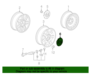 2009-2014 Cadillac Cap (Replaces Part Number 9598677) 19431594 GM ...