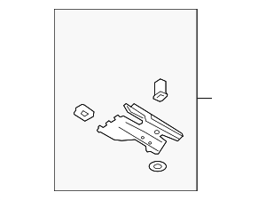 5QF-825-101-A - Rear Shield 2019-2024 Audi Q3 | Audi OEM Parts