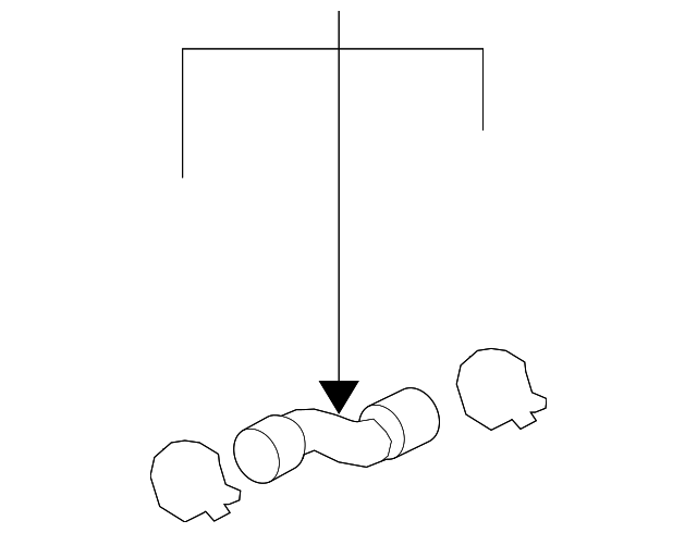 2007-2015 Mini Cooper Radiator Coolant Hose Adapter 17-12-2-754-224 ...