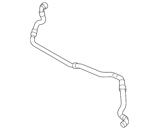 17127856735 - 2018-2019 BMW M5 Lower Hose (17-12-7-856-735) | BMW of ...