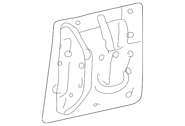2002-2005 Dodge Mount Plate 55077220AC | TascaParts.com