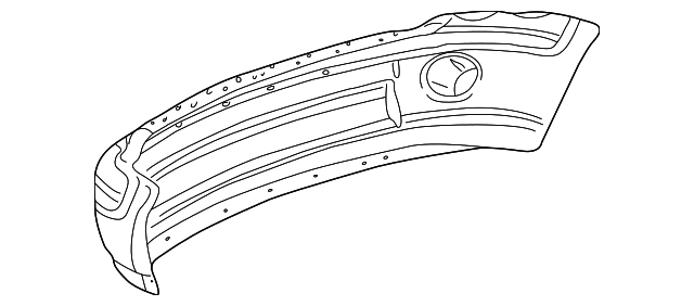 2003-2005 Dodge Bumper Cover 5073001AF | TascaParts.com