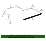 2015-2017 Toyota Camry Belt Molding 75730-06160 | OEM Parts Online