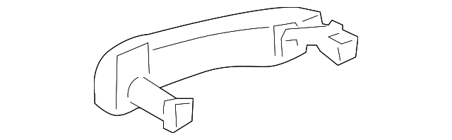 2010-2022 GM Primed Side Exterior Door Handle 92233089 GM ...