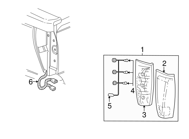 2002-2006 GM Connector 15306135 | TascaParts.com