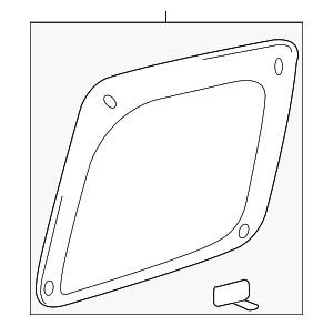 2005-2023 Toyota Tacoma Door Glass 62740-04010 | Toyota Parts