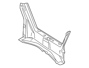 203-690-05-25-7C45 - Rear Body Trim 2001-2007 Mercedes-Benz | Mercedes ...