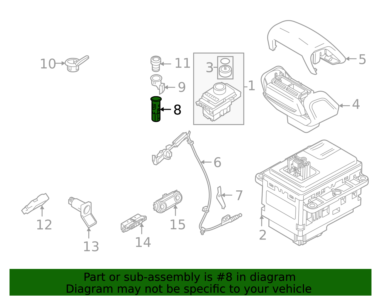 Genuine OEM Smoker's Pack - Lighter Socket Part# LR033370 Fits 2013 ...