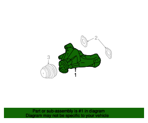 1988-2000 GM Engine Water Pump 12708487 | OEM Parts Online