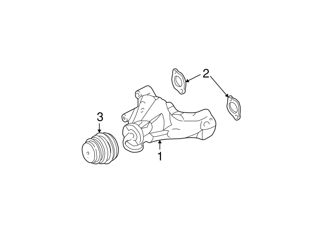 1988-2000 GM Engine Water Pump 12708487 | OEM Parts Online