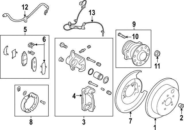 2024 Subaru BRZ Caliper Assembly 26692CC020 | QuirkParts