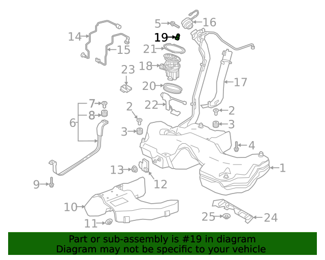 8R0-201-263-A - Cap 2018-2023 Audi | Audi OEM Parts