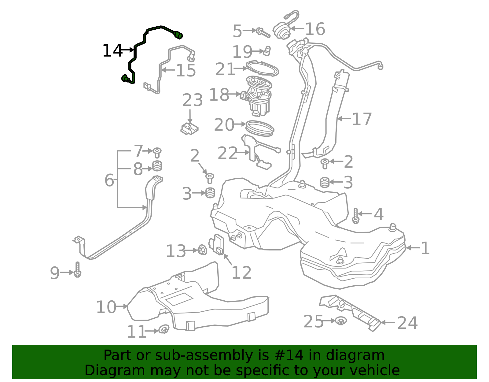 8W0-201-220-A - Feed Line 2018-2024 Audi | Audi OEM Parts