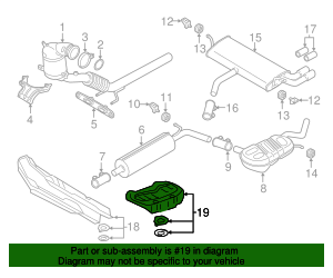 5Q7-825-701 - Floor Pan Heat Shield 2015-2019 Audi | AutoNationParts.com