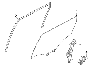 80731-6RR0A - Power Window Motor 2021-2023 Nissan Rogue ...