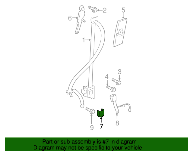 2007-2014 Toyota FJ Cruiser Adjuster Hole Cover 73233-60010-B1 | Toyota ...