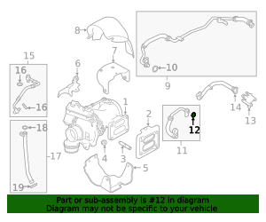 2019-2023 Land Rover Water Inlet Pipe O-Ring LR123816 | Express Land ...