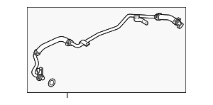 Genuine OEM Water Inlet Pipe Part# LR174573 Fits 2018-2024 Land Rover ...