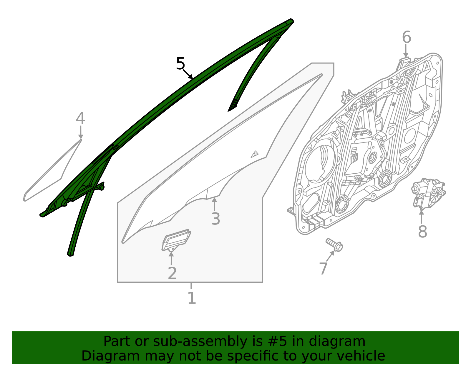 82531-L2000 - Run Channel 2025 Kia K5 | Kia.Parts Store