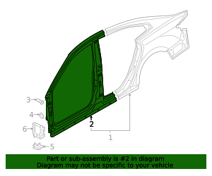 3G8-809-836 - Aperture Panel - 2019-2023 Volkswagen Arteon | VW Direct ...