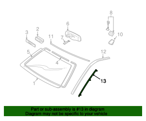 2003-2009 Lexus GX470 Reveal Molding Retainer 75548-60010 | OEM Parts ...