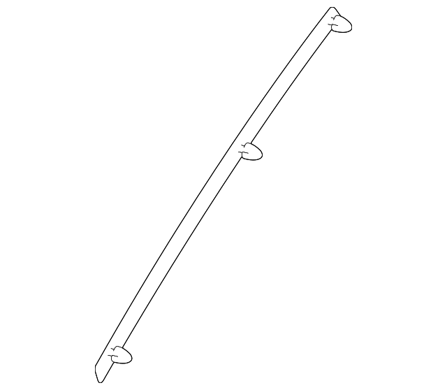 75548-60010 - Reveal Molding Retainer - 2003-2009 Lexus GX470 | My L Parts