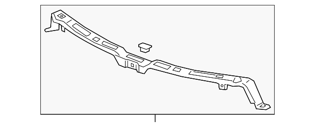 2022 Buick Enclave Front Bumper Fascia Center Support 84427796 ...