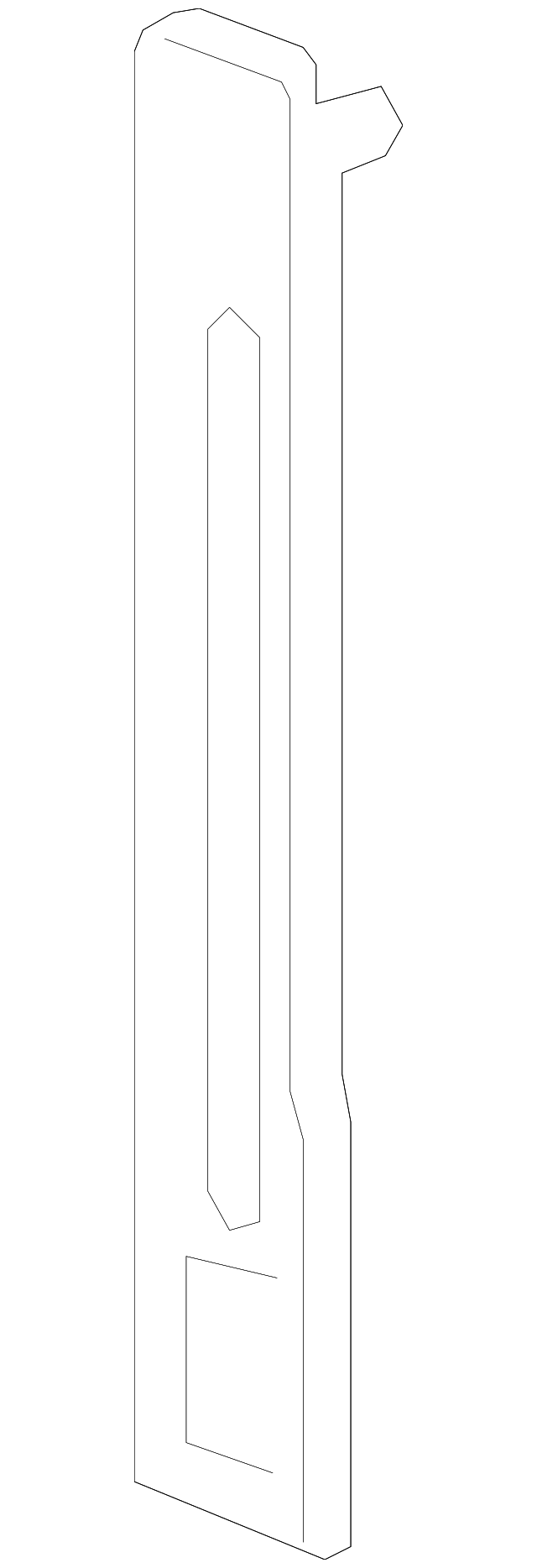 2022-2024 Buick Enclave Front Bumper Fascia Support Brace 84427805 GM ...