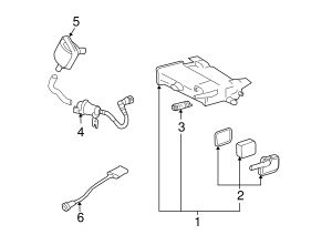 2004-2005 GM Vapor Canister Vent Solenoid 12571136 | TascaParts.com