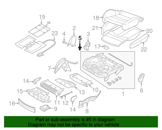 N-038-501-3 - Side Trim Rivet 2008-2023 Audi | Audi OEM Parts