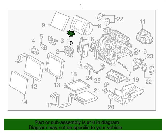 2012-2023 Ford Adjust Motor AV6Z-19E616-C | Varsity Ford