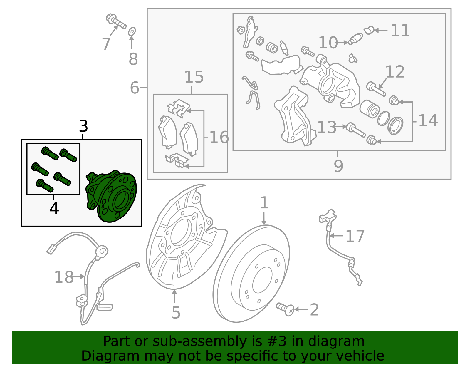 2019-2024 Kia Forte Hub & Bearing 52730-F0000 | OEM Parts Online