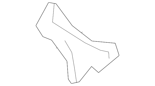 2017-2024 Cadillac Front Driver Side Wheelhouse Panel Reinforcement ...