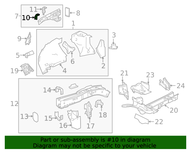 2017-2022 Cadillac XT5 OEM NEW 2017-20 GM Cadillac XT5 Base Left Front ...