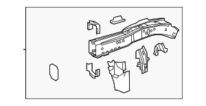 84526299 - Driver Side Fender Rail 2017-2019 GM | Chevrolet Parts Direct