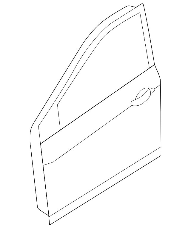2013-2017 Hyundai Elantra GT Door Shell 76004-A5000 | World OEM Parts ...