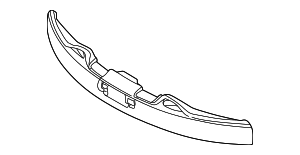 86520-2C000 - Energy Absorber - 2003 2004 Hyundai Tiburon | World OEM ...