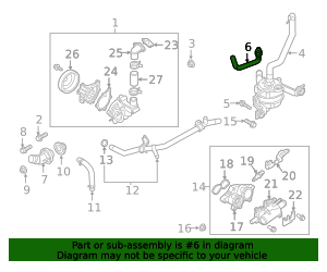 25415-BY000 - Hose Assembly Radiator L Kia.Parts