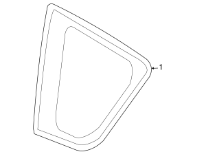 2006-2012 Toyota RAV4 Quarter Glass 62720-0R010 | Sparks Parts